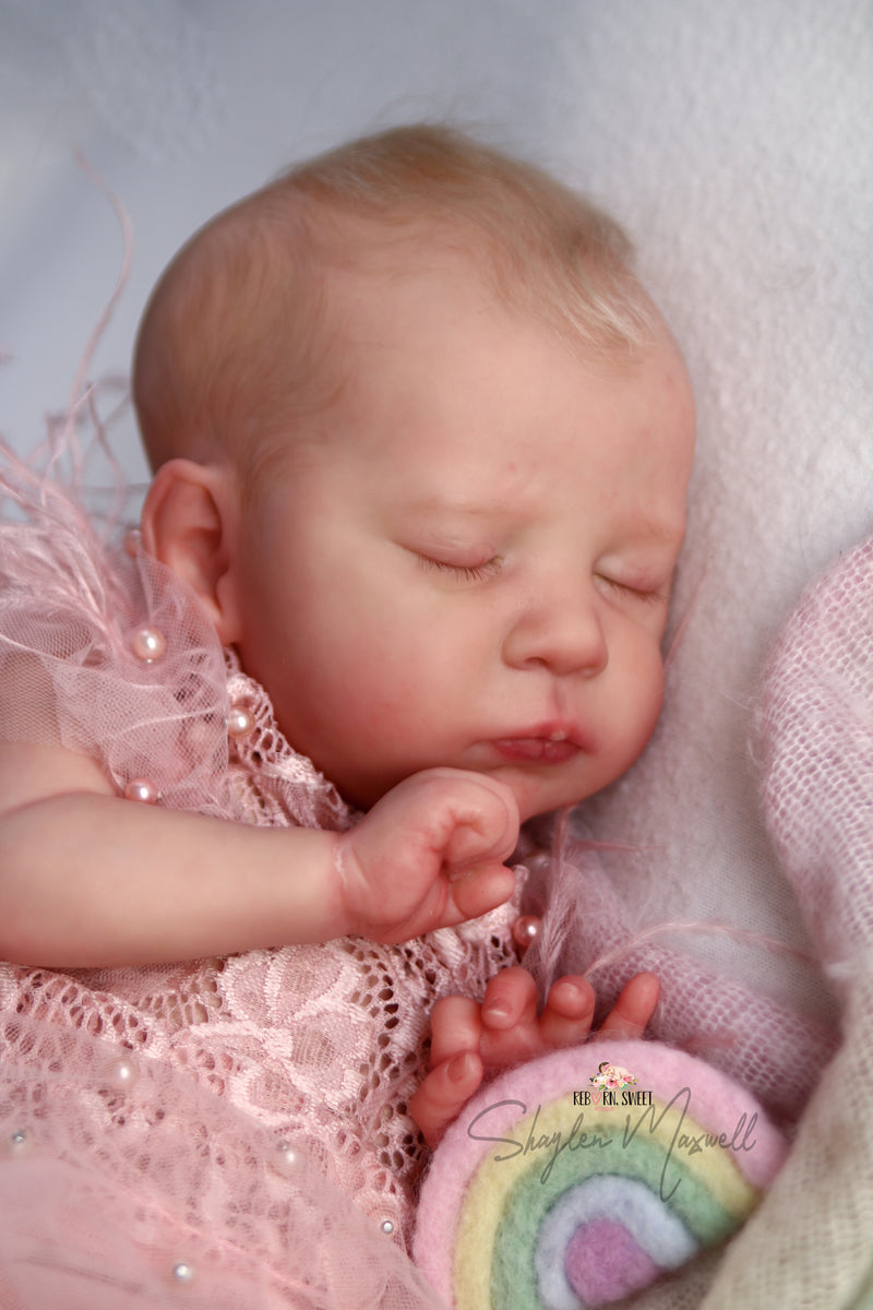 Sold Out - CUSTOM "Mia" by Irina Kaplanskaya Reborn Baby – Reborn, Sweet