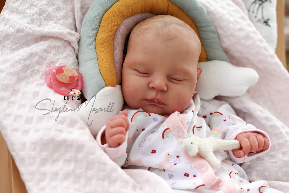 Sold Out - CUSTOM "Peaches" by Cassie Brace Reborn Baby – Reborn, Sweet