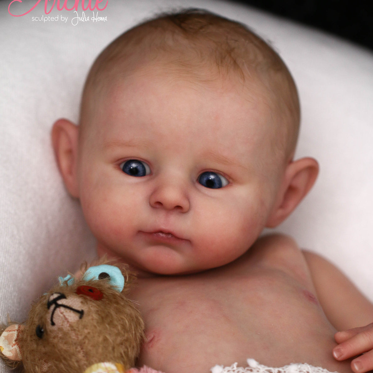 PROTOTYPE Archie by Julia Homa Reborn Baby Boy Doll - Reborn, Sweet Sh